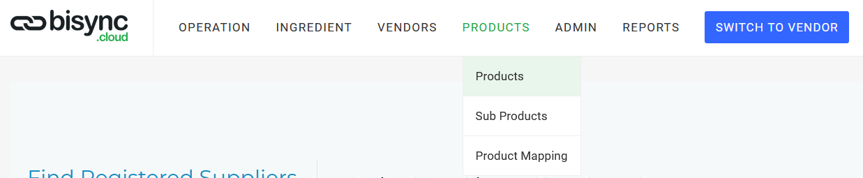Creating Products for Outlet - BISYNC.CLOUD