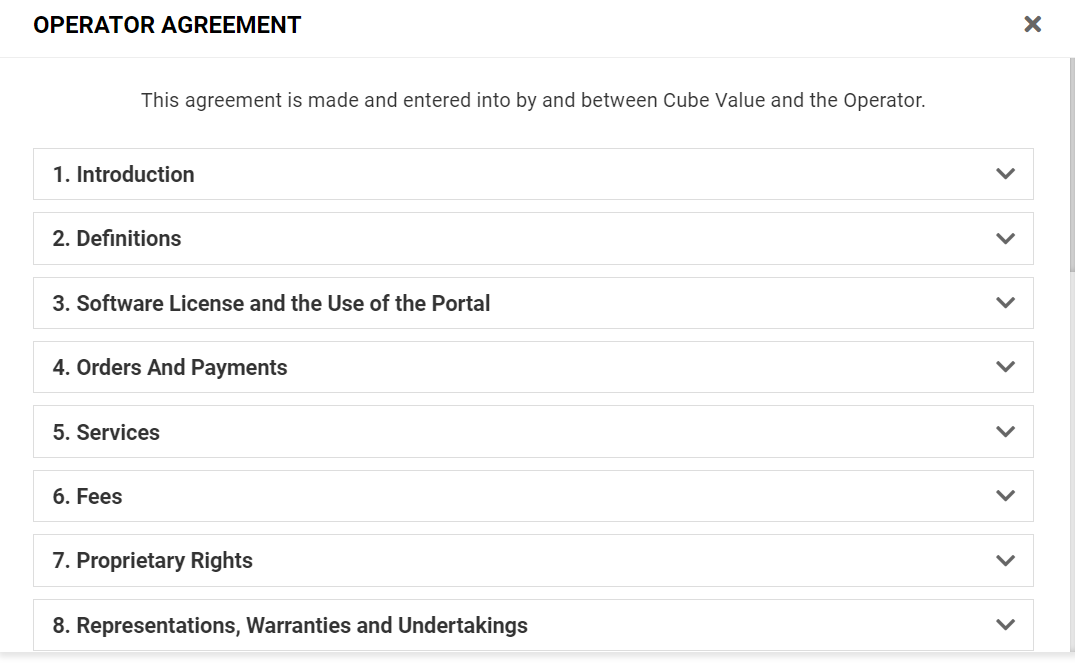 Signing up as Operator/Vendor - BISYNC.CLOUD